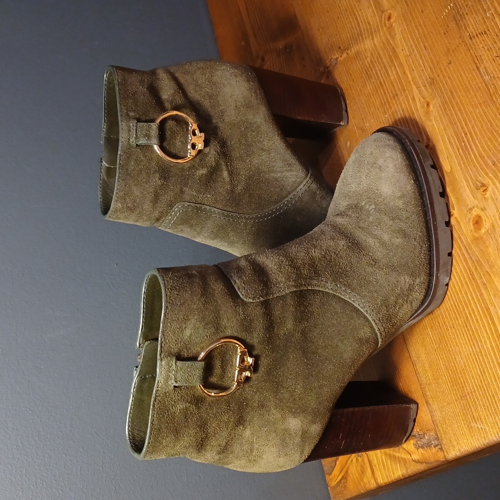Tory Burch Suede Boots - Gem